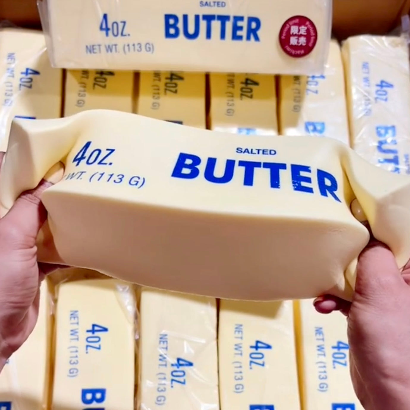 Super Soft Salted Butter Stick Slow-rising Squishy Toy 🧈 – Charming Cheese