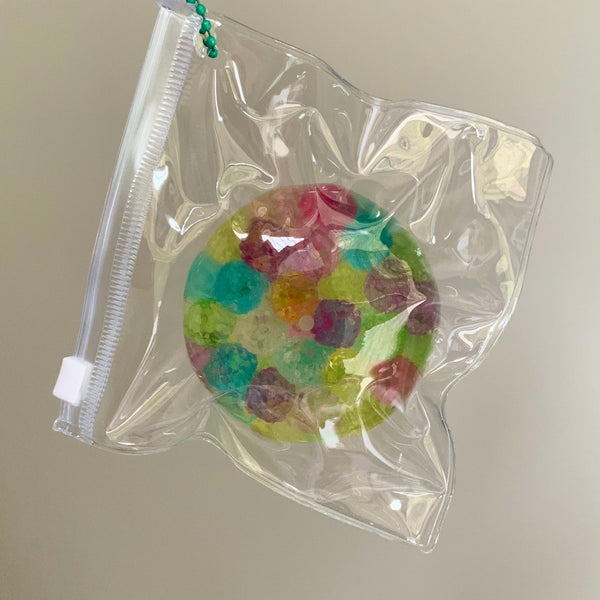 Handmade Rainbow-Colored Noisy Slime Stress Ball Fidget Toy – Charming ...